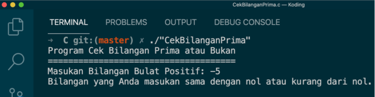 Program Bahasa C Untuk Mengecek Bilangan Prima (2024)